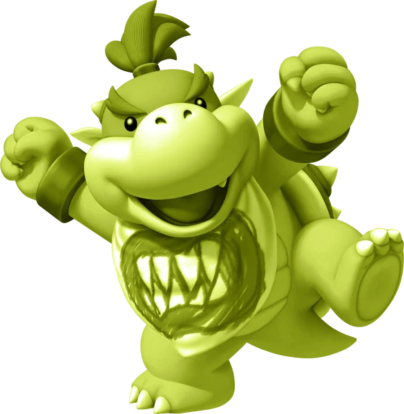 Gold Bowser Jr. | Bowser Double 7 Wiki | Fandom