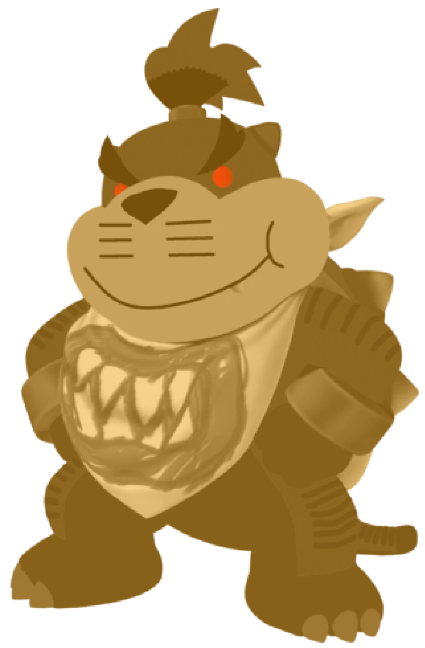Dark Papaya Meowser Jr. | Bowser Double 7 Wiki | Fandom
