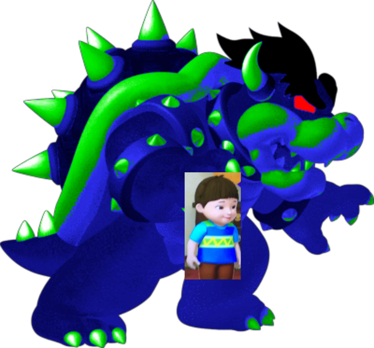 Dark Lin Bowser | Bowser Double 7 Wiki | Fandom