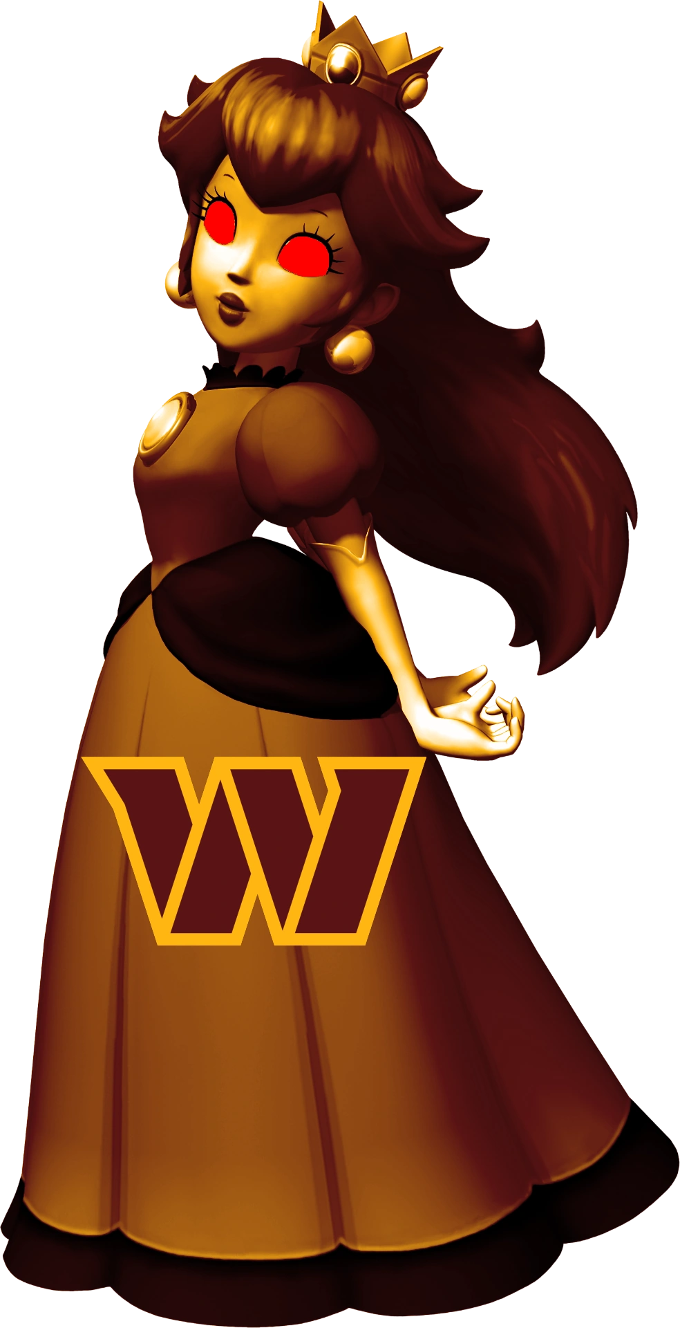 Dark Washington Commanders Princess | Bowser Double 7 Wiki | Fandom