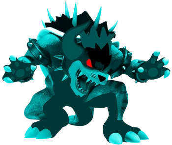Dark Giga Ice Meowser | Bowser Double 7 Wiki | Fandom
