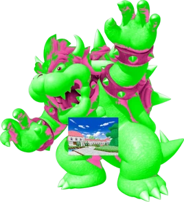 Peach Gardens Bowser | Bowser Double 7 Wiki | Fandom