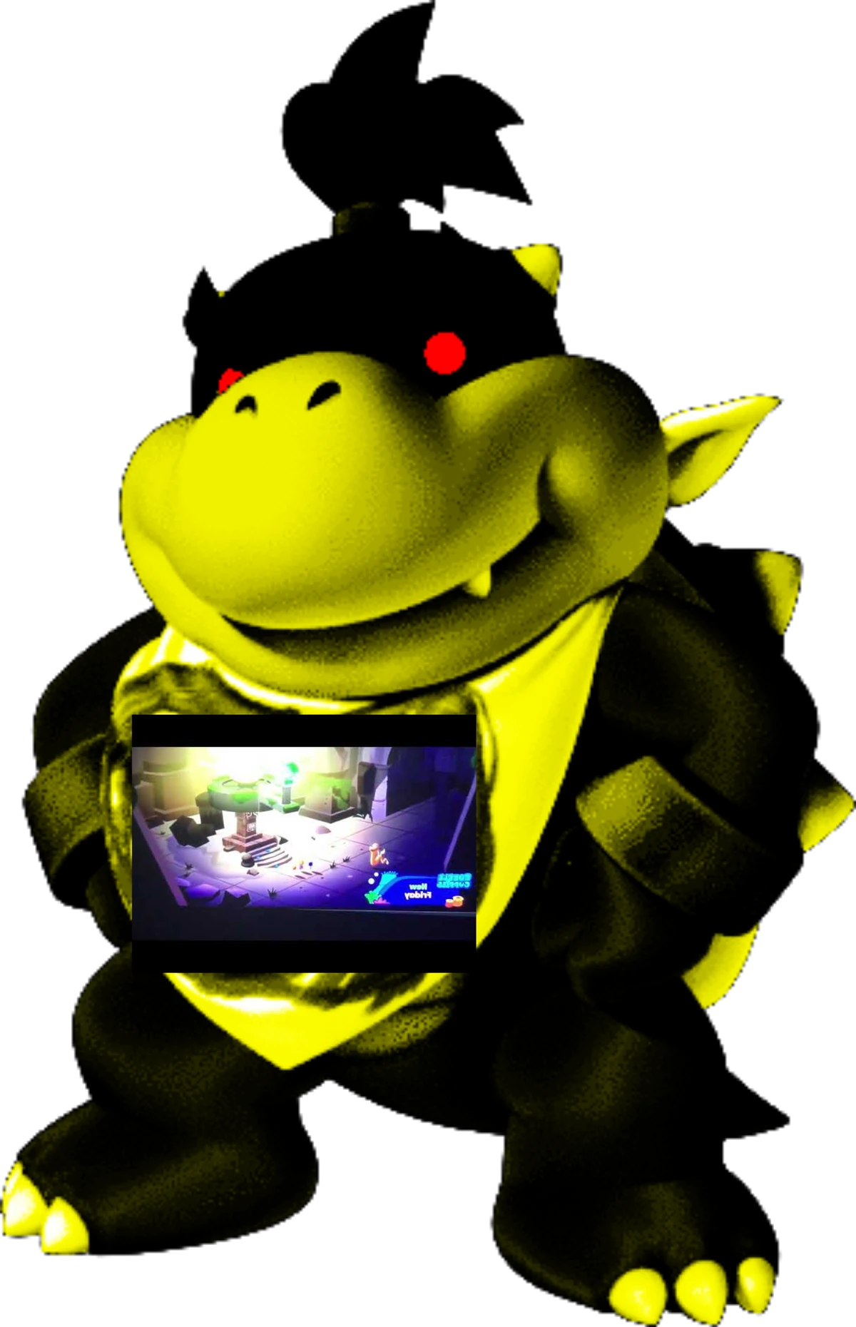 Dark Too Bright For Movie Night Bowser Jr. | Bowser Double 7 Wiki | Fandom