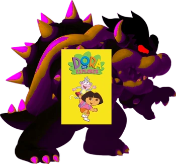 Dark Dora The Explorer Bowser | Bowser Double 7 Wiki | Fandom