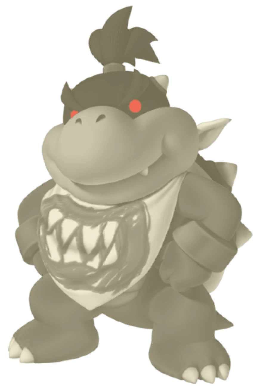 Dark Marzipan Bowser Jr. | Bowser Double 7 Wiki | Fandom