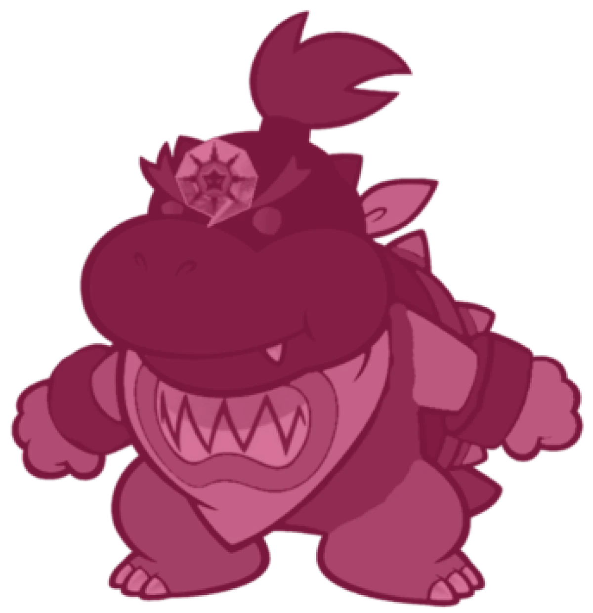 Dark Raspberry Dreamy Bowser Jr. | Bowser Double 7 Wiki | Fandom