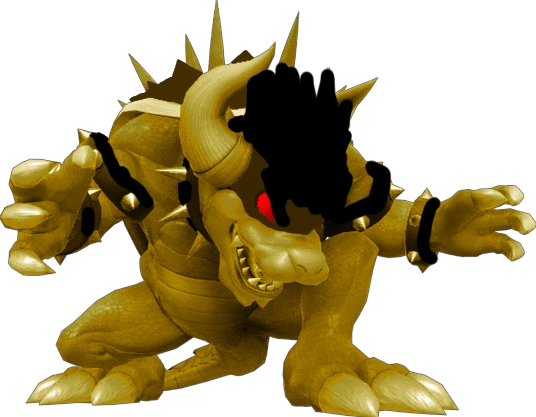 Dark Giga Yellow Bowser | Bowser Double 7 Wiki | Fandom