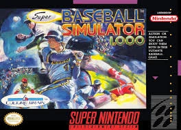 Super Baseball Simulator 1.000 (SNES) | Box Art Preservation Wiki | Fandom