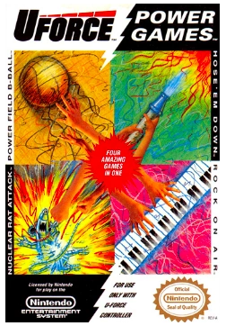 U-Force Power Games (NES) | Box Art Preservation Wiki | Fandom