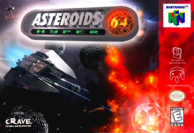 Asteroids Hyper 64 (N64) | Box Art Preservation Wiki | Fandom