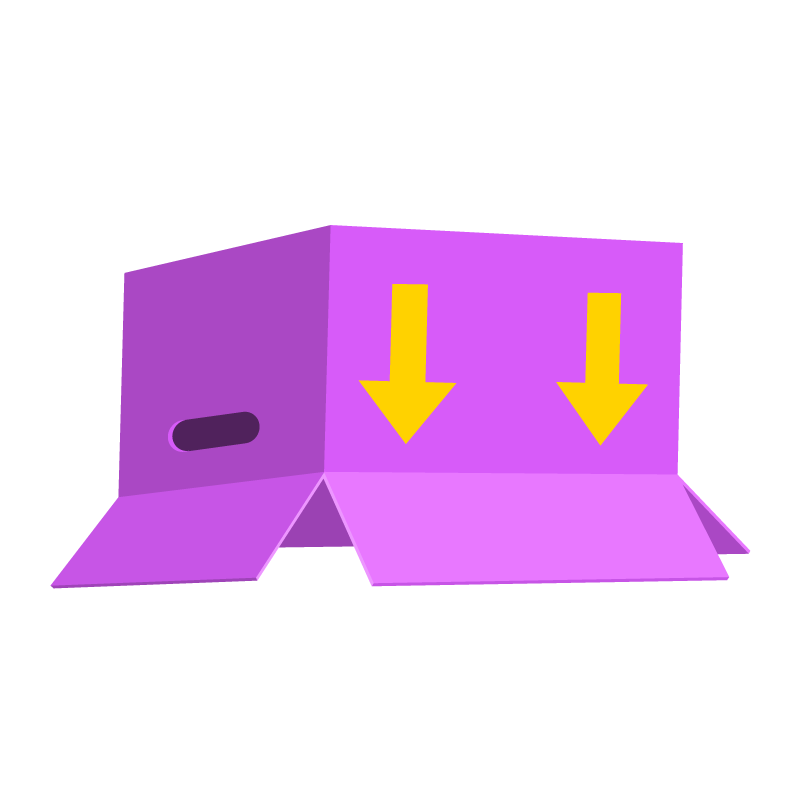 Purple Cardboard Box Hat | Box Critters Wiki | Fandom