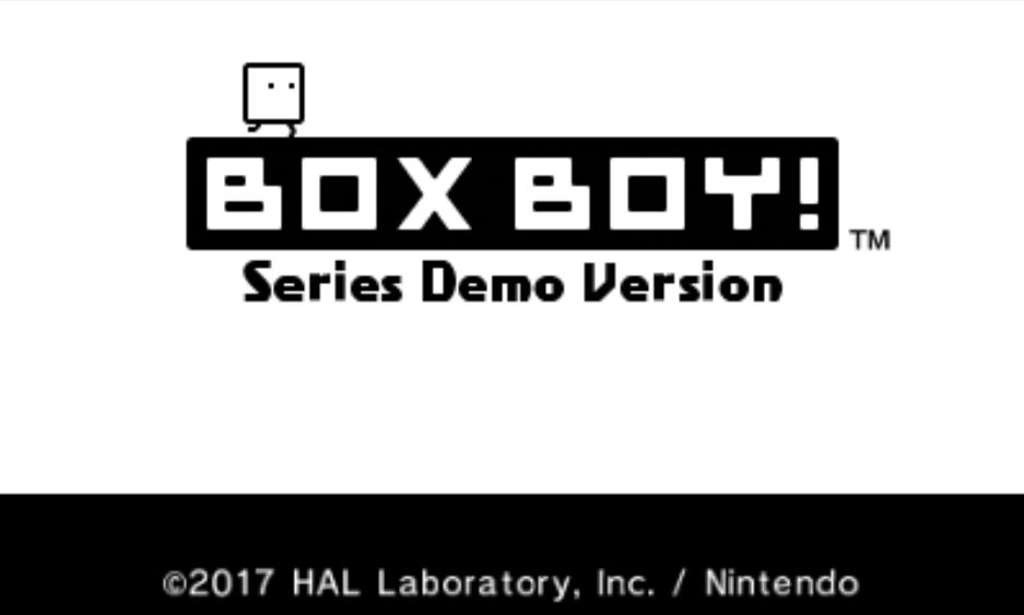 BOXBOY! Series Demo Version | BOXBOY WIKI! | Fandom