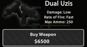 Dual Uzi | Boxhead- John Bambo, Bind and more! Wiki | Fandom