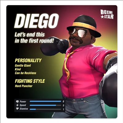 Diego - Official Boxing Star Wiki