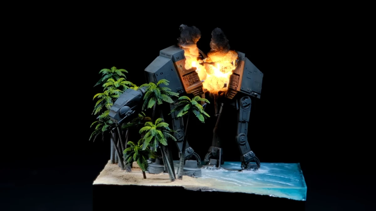 Scarif AT-AT Destruction | Boylei Hobby Wiki | Fandom