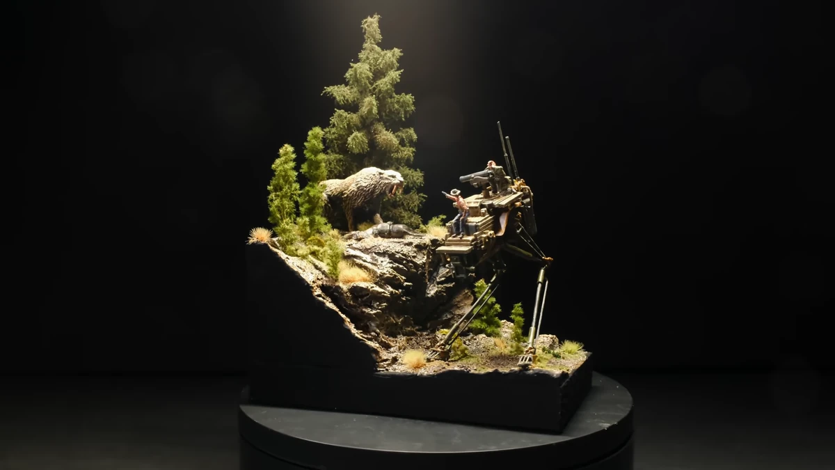 Saber Tooth Mountain Lion's Habitat | Boylei Hobby Wiki | Fandom