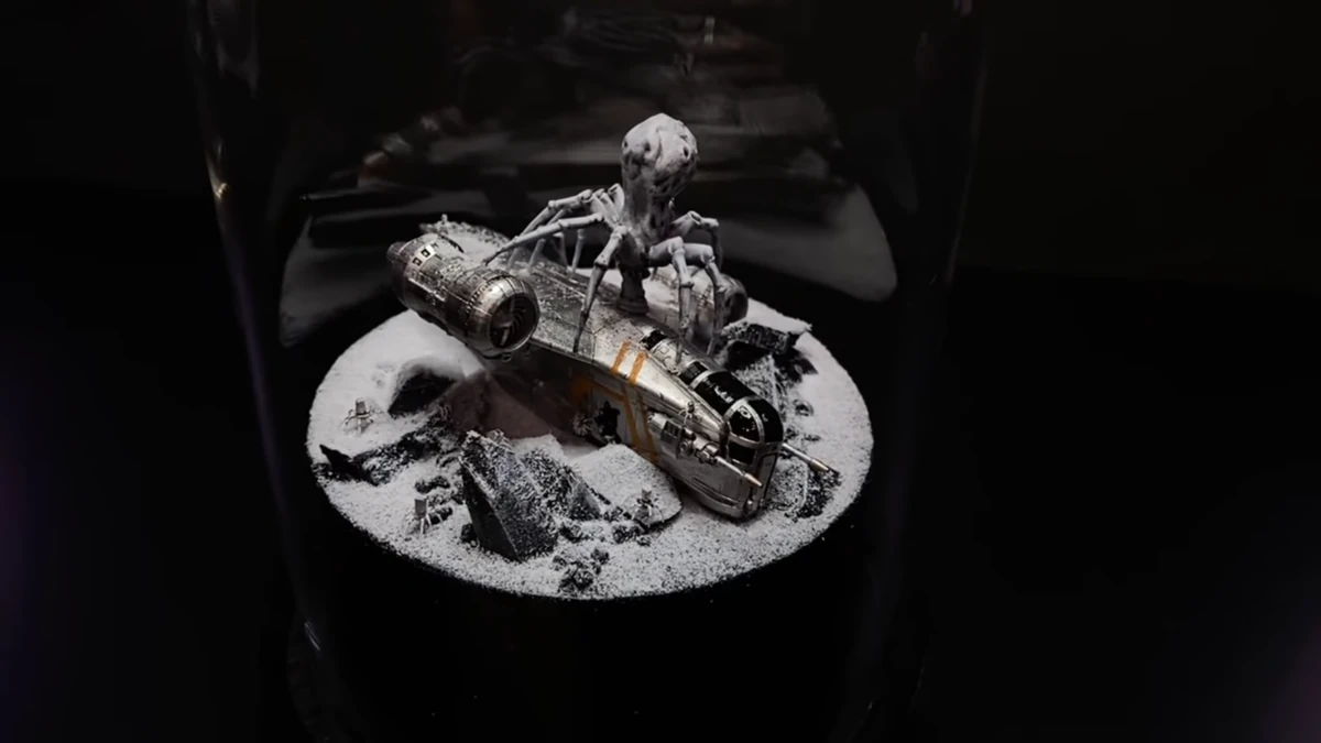 Knobby White Ice Spider's Cave | Boylei Hobby Wiki | Fandom