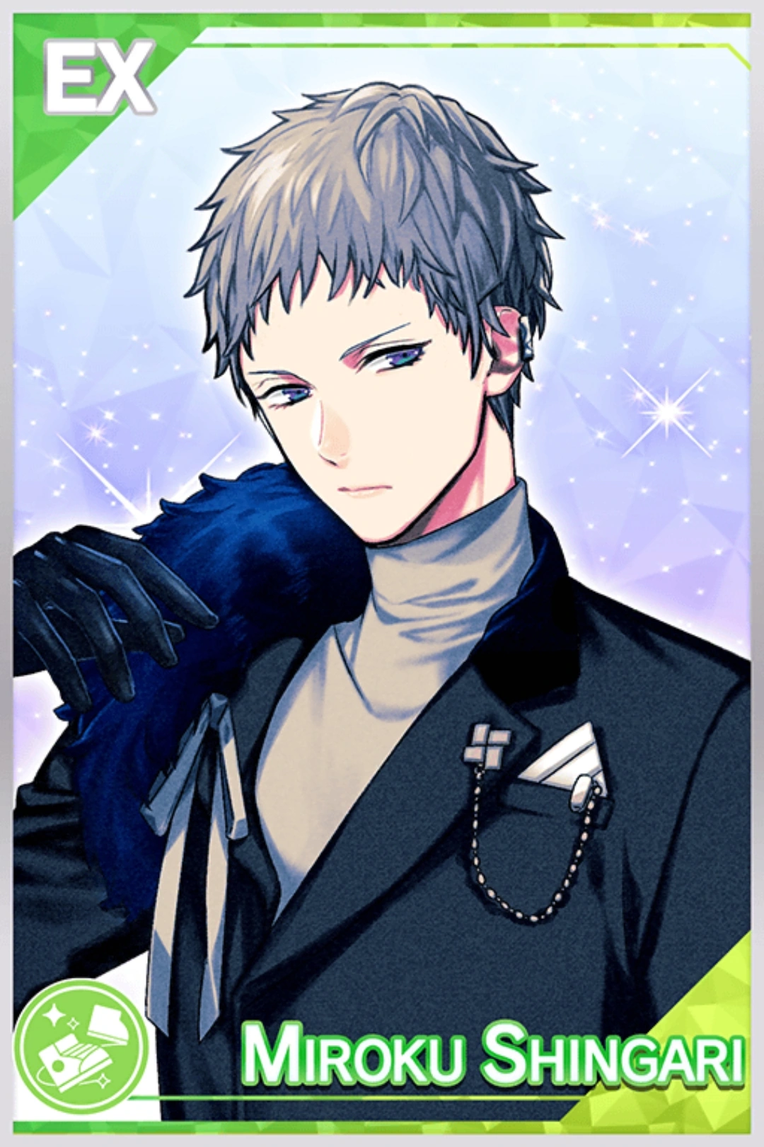 EX【BLACK SUIT】Shingari Miroku | B-Project Wiki | Fandom