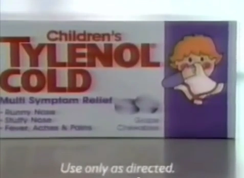 Children's Tylenol Cold (chewables) | packaging pedia | Fandom