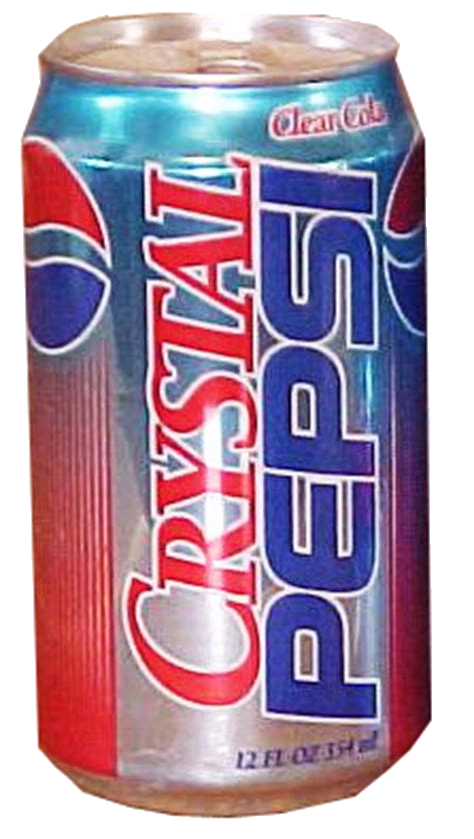 Crystal Pepsi | packaging pedia | Fandom