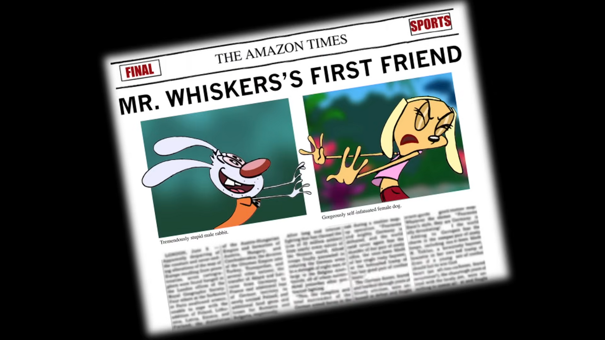 Mr Whiskerss First Friend Brandy And Mr Whiskers Wiki Fandom