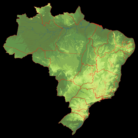 Relevo geográfico do Brasil | Brasil | Fandom