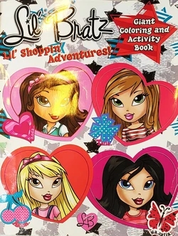 b bratz coloring pages