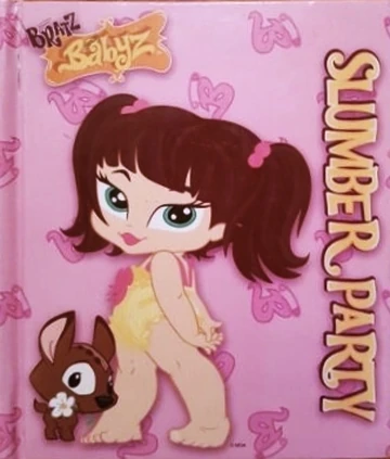 bratz slumber party coloring pages