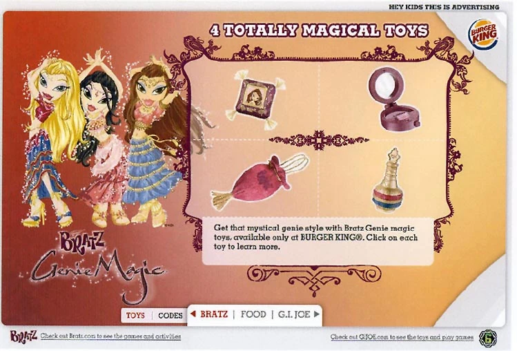 Genie Magic x Burger King | Bratz Wiki | Fandom
