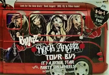 bratz red bus