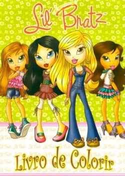 lil bratz jumbo coloring book