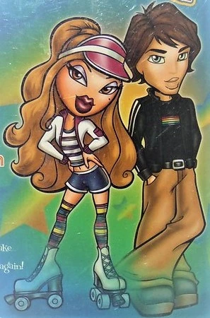 bratz coloring pages yasmin and her pete