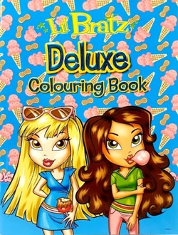 little bratz coloring pages