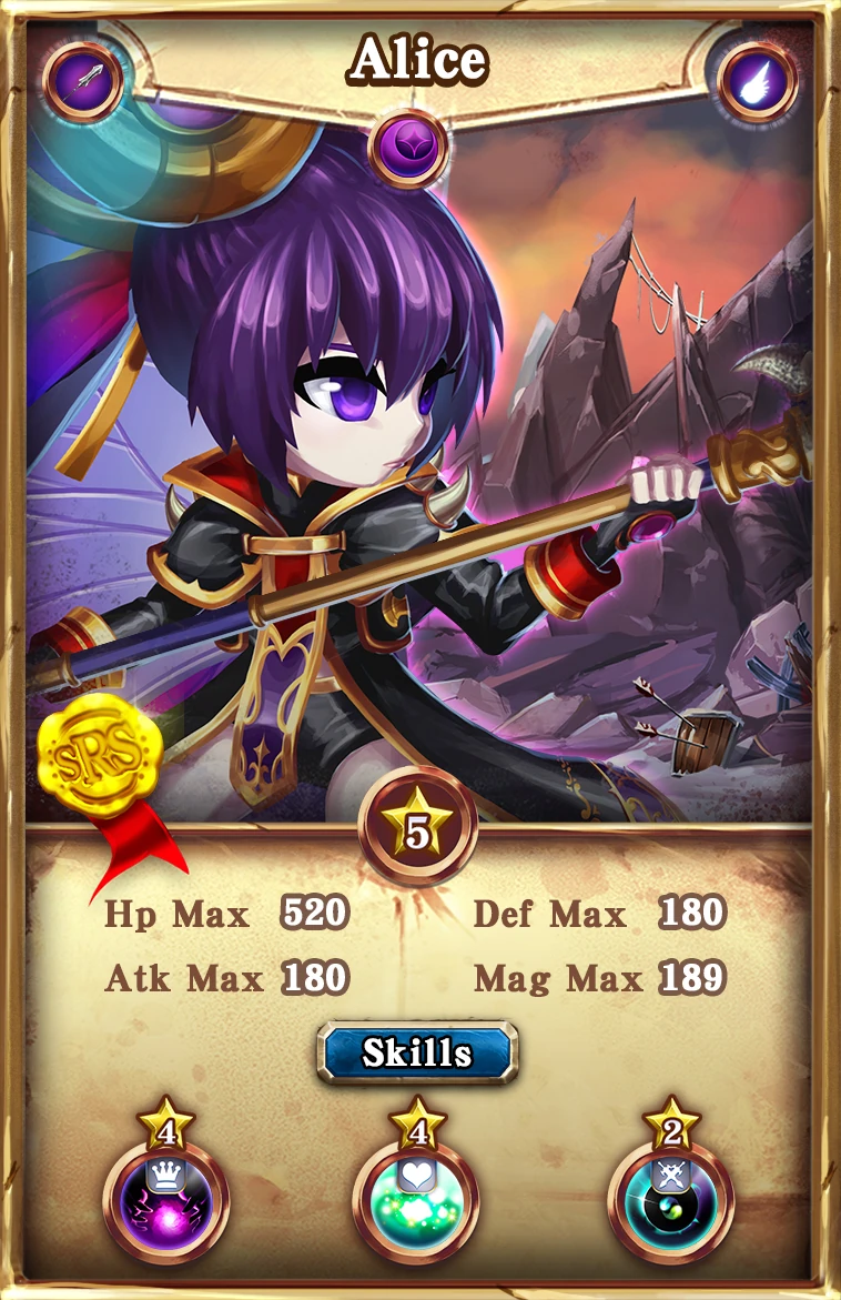 Alice, Scythe God | Brave Frontier: The last summoner Wiki | Fandom