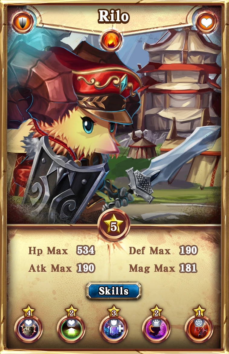 Rilo, of the Doa Tribe | Brave Frontier: The last summoner Wiki | Fandom