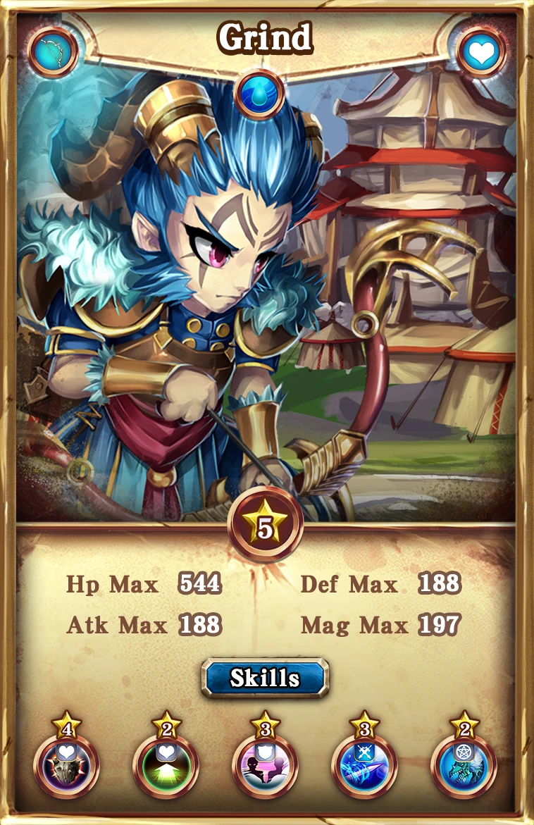 Grind Tonguespear | Brave Frontier: The last summoner Wiki | Fandom