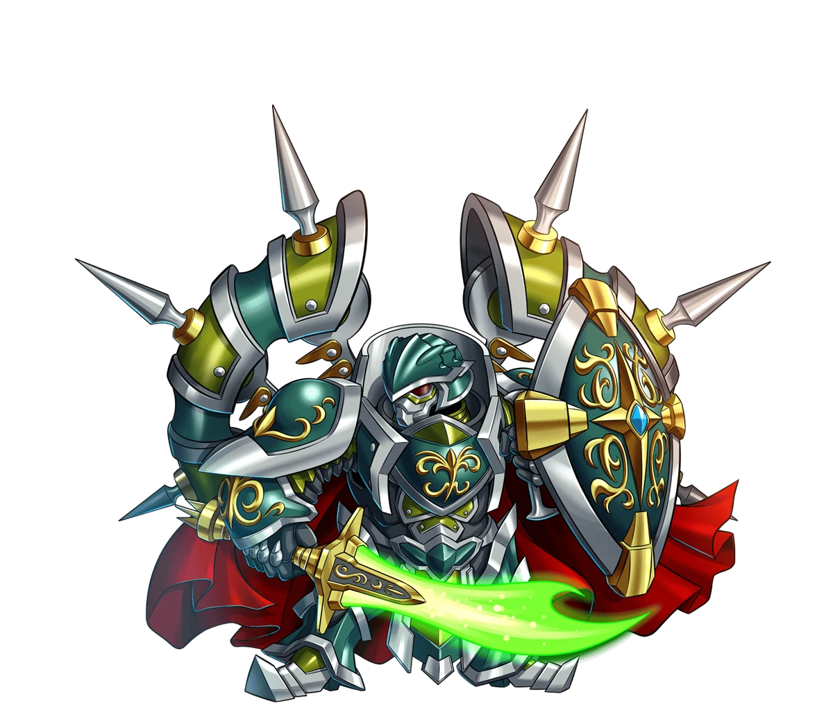 Iron Shield Darvan | Brave Frontier RPG Wiki | Fandom