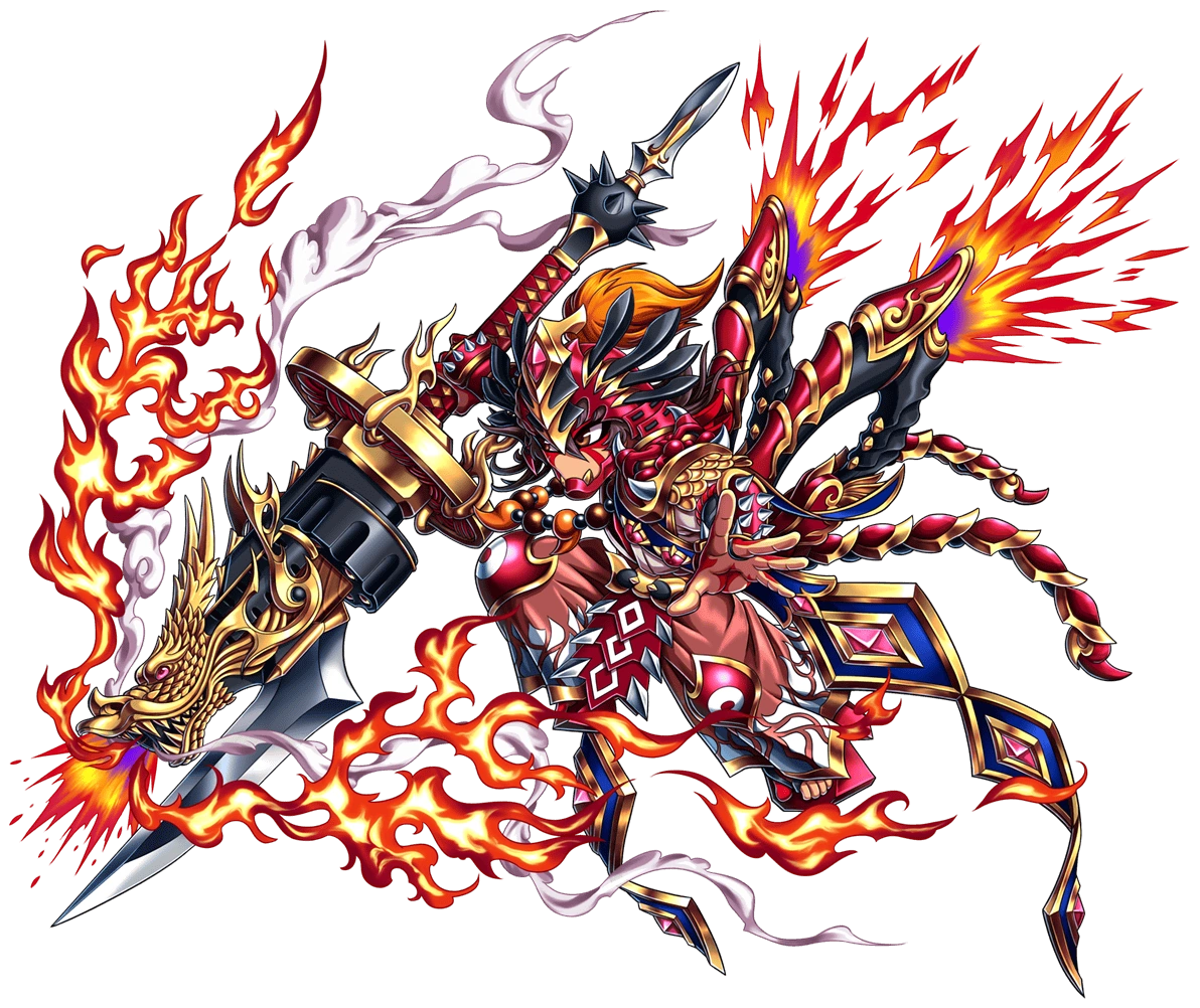 Dancing Flames Rengaku | Brave Frontier RPG Wiki | Fandom