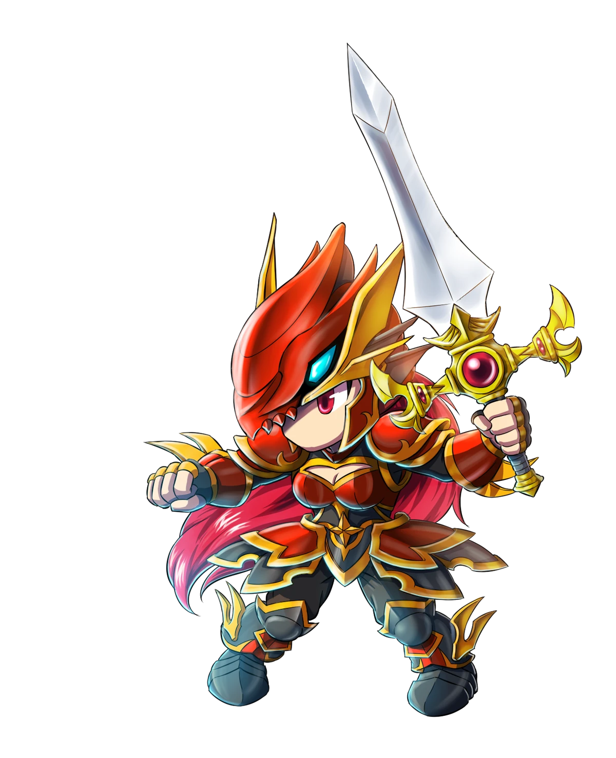 Drake Lord Aisha | Brave Frontier RPG Wiki | Fandom