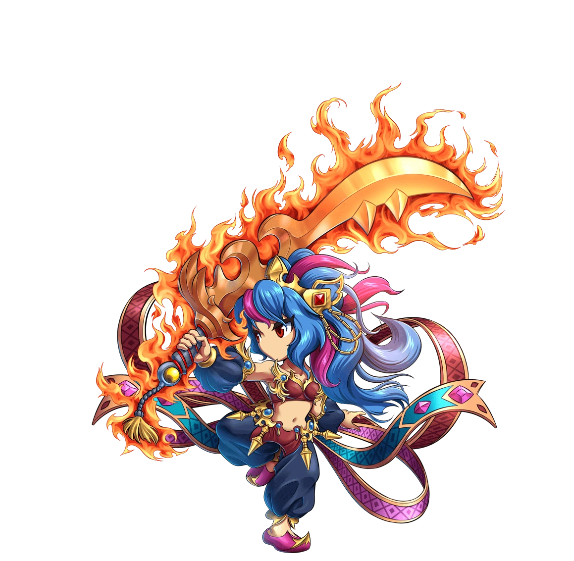 Fire Dance Ramna | Brave Frontier Wiki | Fandom