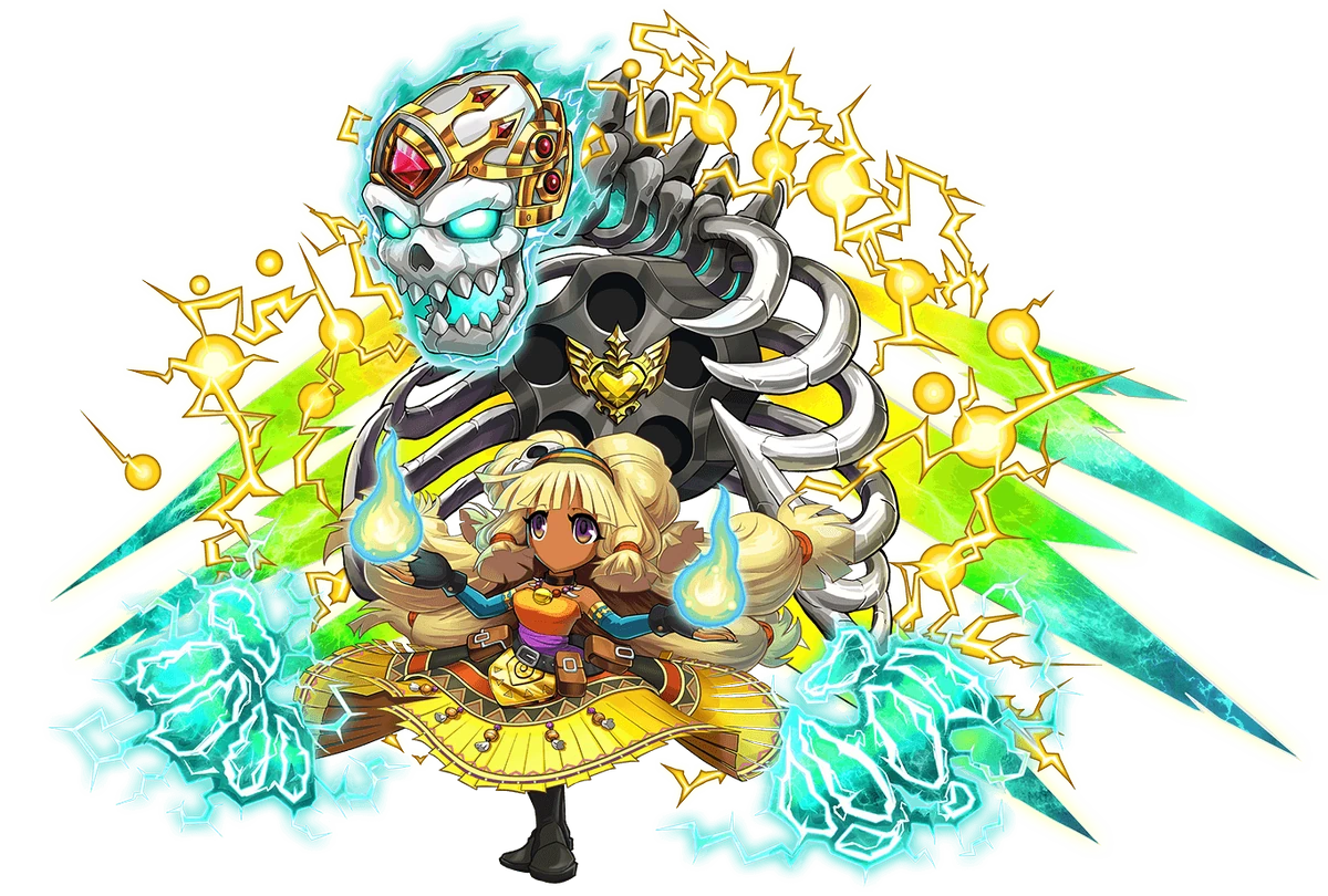 Thunderous Oracle Fennia | Brave Frontier Wiki | Fandom