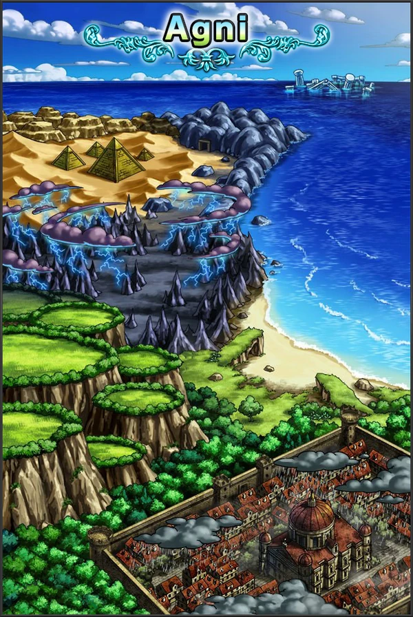 Agni:Mapa | Wiki BraveFrontierRPG | Fandom