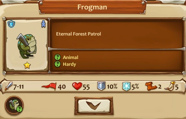 Frogman | Braveland Heroes Wiki | Fandom