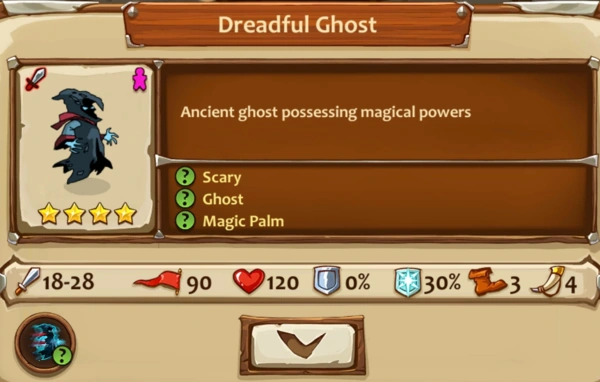 Dreadful Ghost | Braveland Heroes Wiki | Fandom