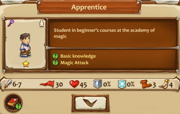 Apprentice | Braveland Heroes Wiki | Fandom