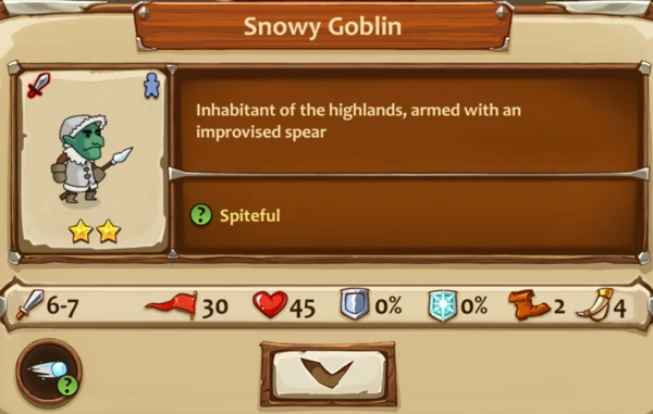 Snowy Goblin | Braveland Heroes Wiki | Fandom