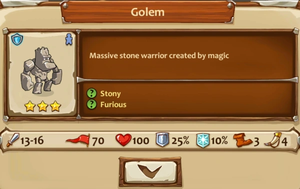 Golem | Braveland Heroes Wiki | Fandom