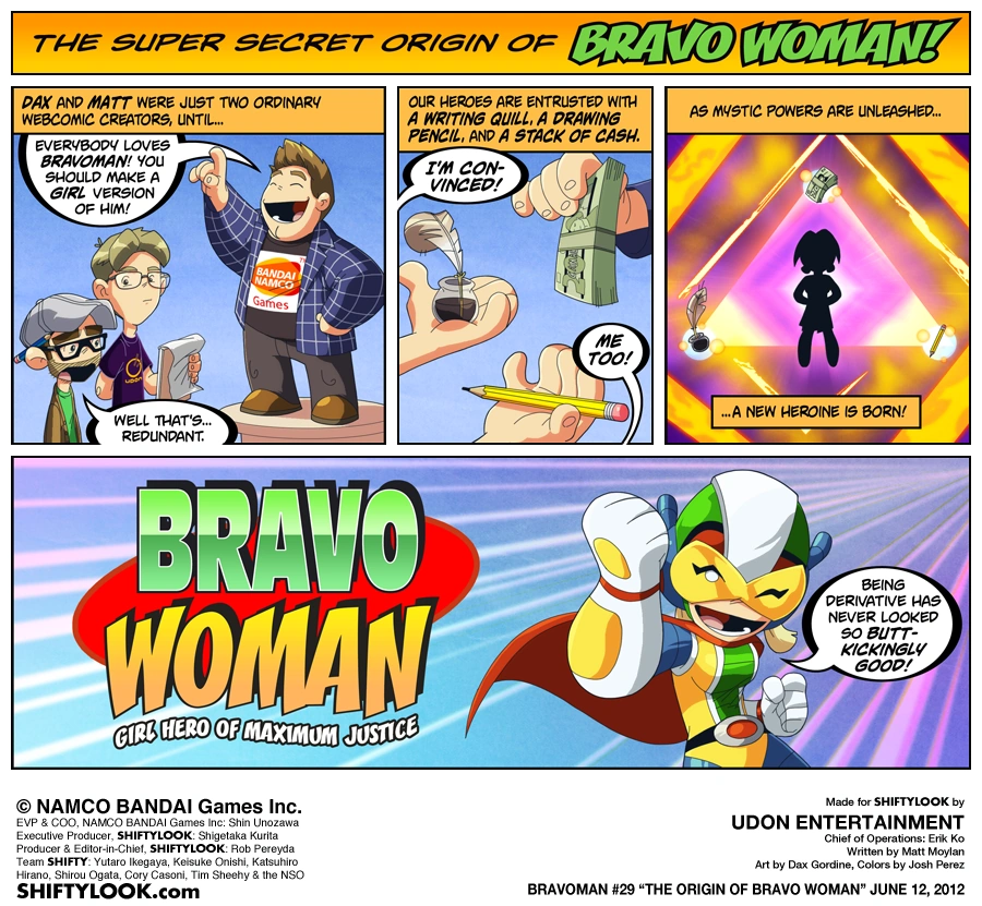 The Origin Of Bravo Woman | Bravoman: Super Unequaled Wiki of ...