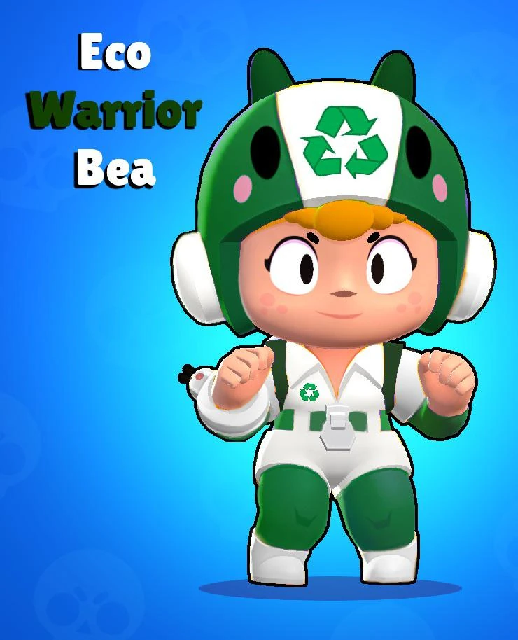 Eco warrior bea | Brawl stars ideias Wiki | Fandom
