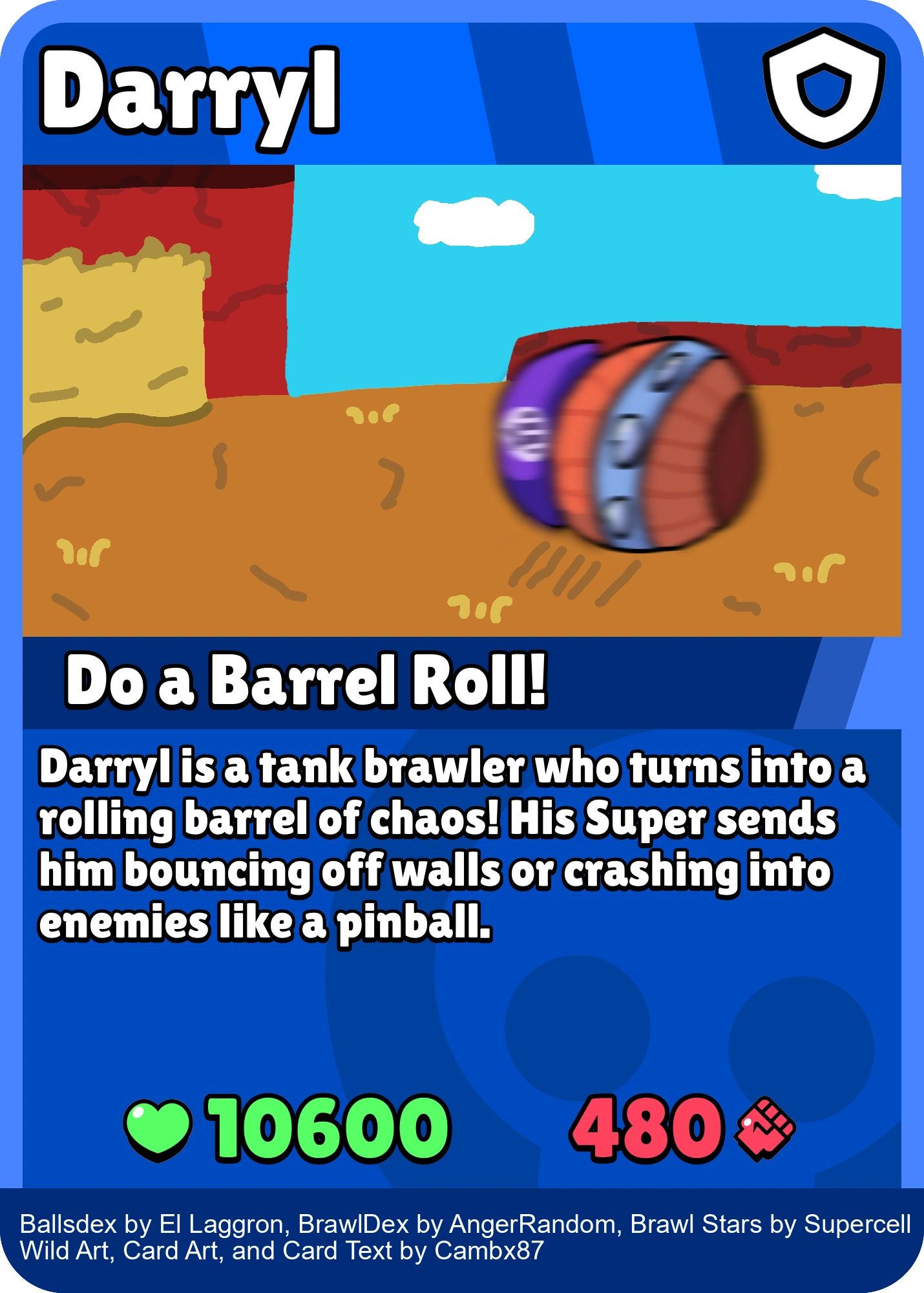 Darryl Brawldex Wiki Fandom